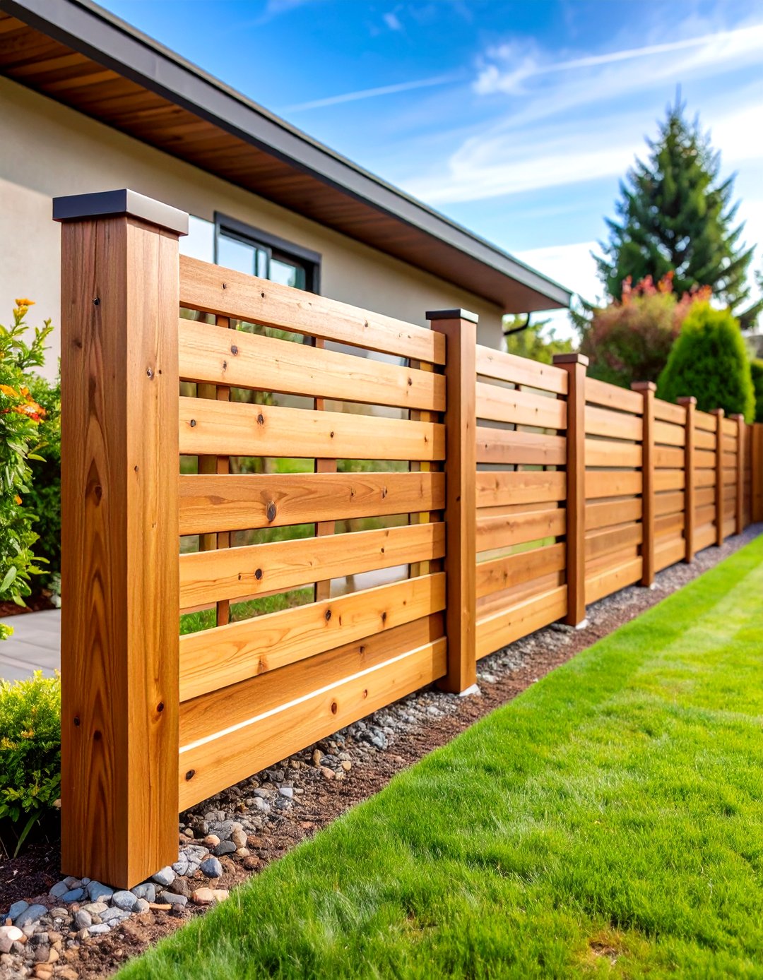 24 Cedar Fence Ideas to Boost Curb Appeal and Privacy - Too Much Time