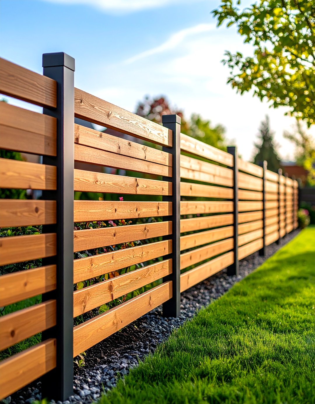 24 Smart Fence Updates: 24 Horizontal Fence Ideas Now - Too Much Time