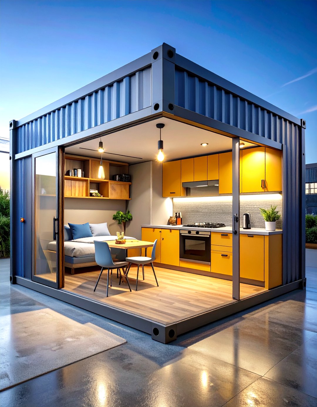 24 Container Home Ideas: Compact Living On a Budget - Too Much Time