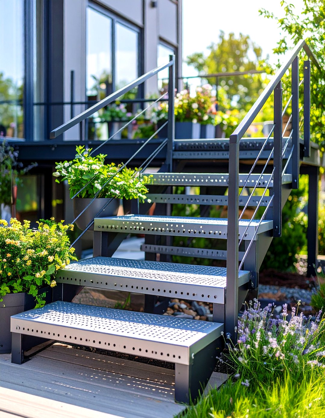 24 Patio Steps Ideas: Stylish and Safe Designs Today - Too Much Time