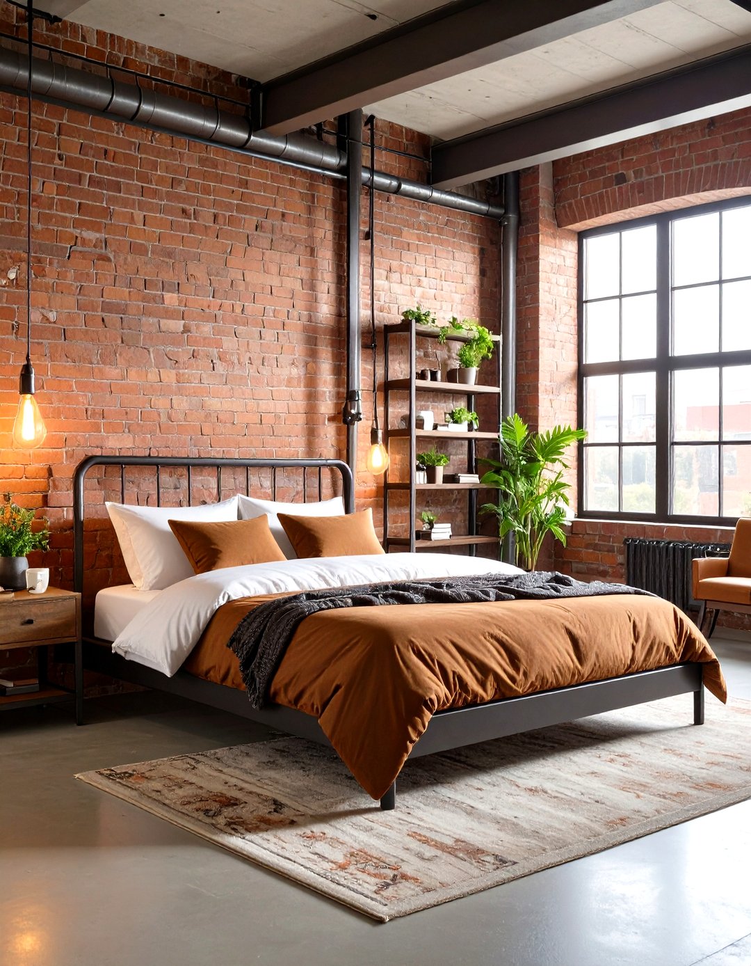 24 Rust Bedroom Ideas: Cozy, Worn-in Charm Cozy Details - Too Much Time