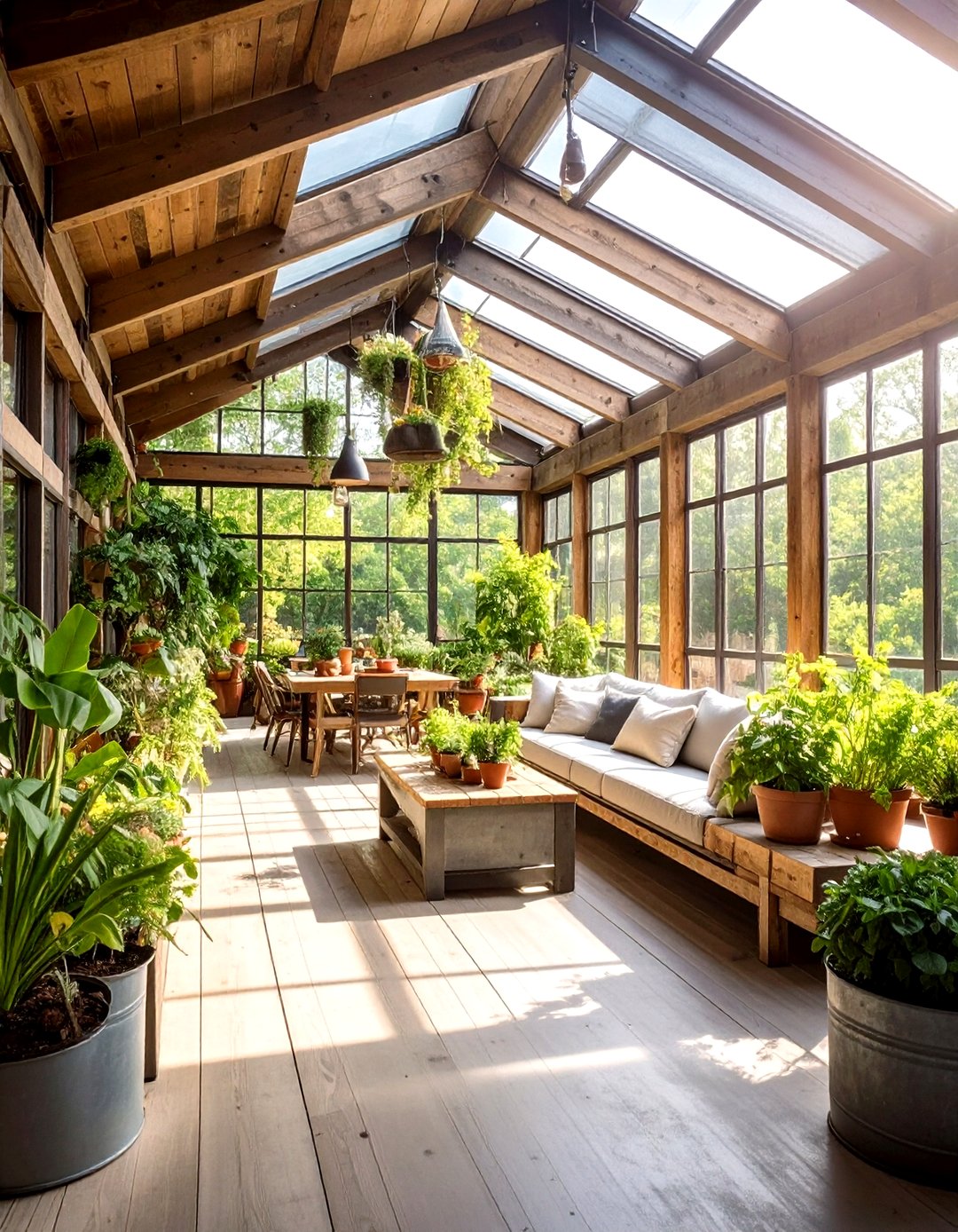 24 Rustic Sunroom Ideas: Bright, Cozy Spaces for Relax - Too Much Time