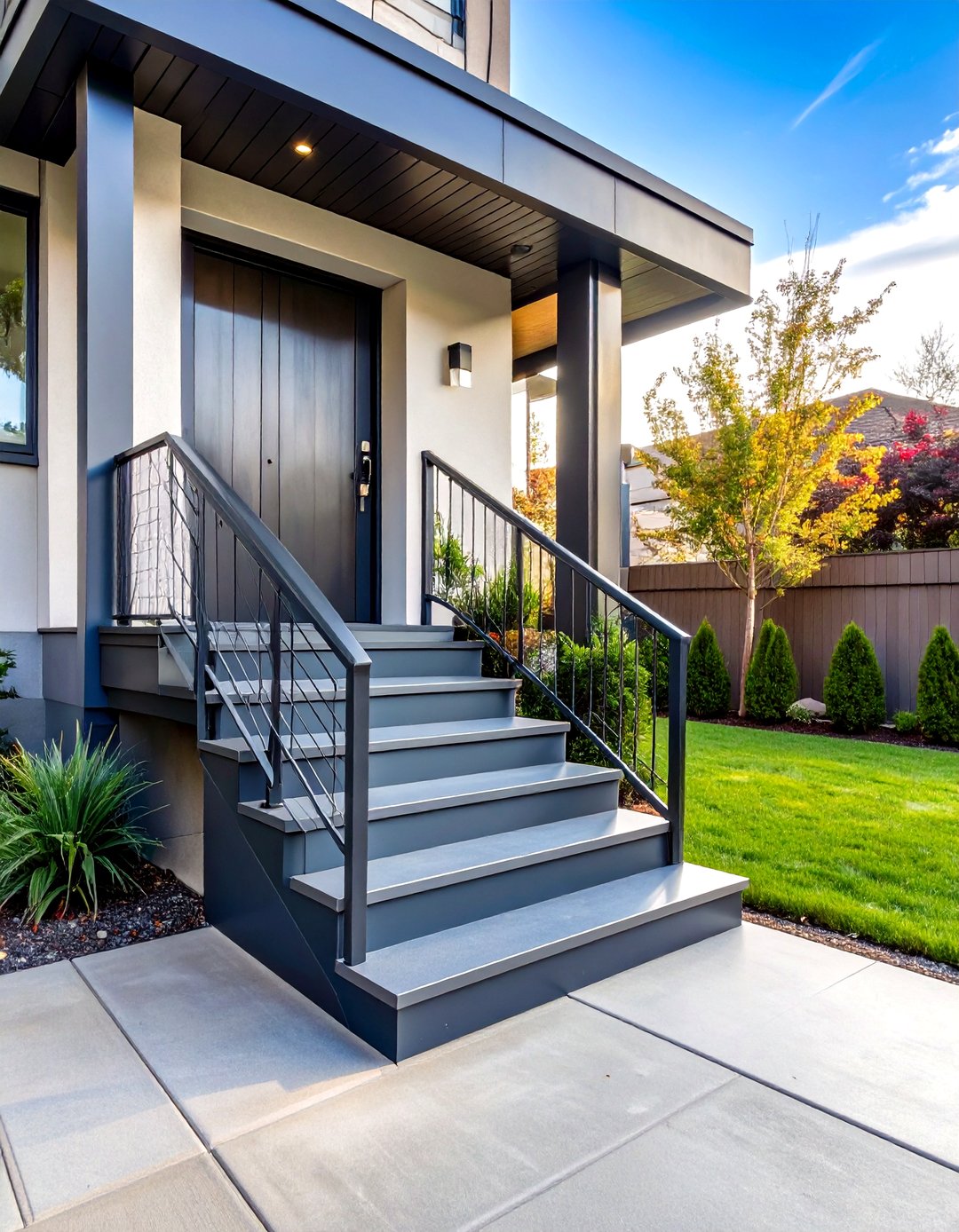24 Cozy Updates with 24 Front Step Ideas for Your Entry - Too Much Time
