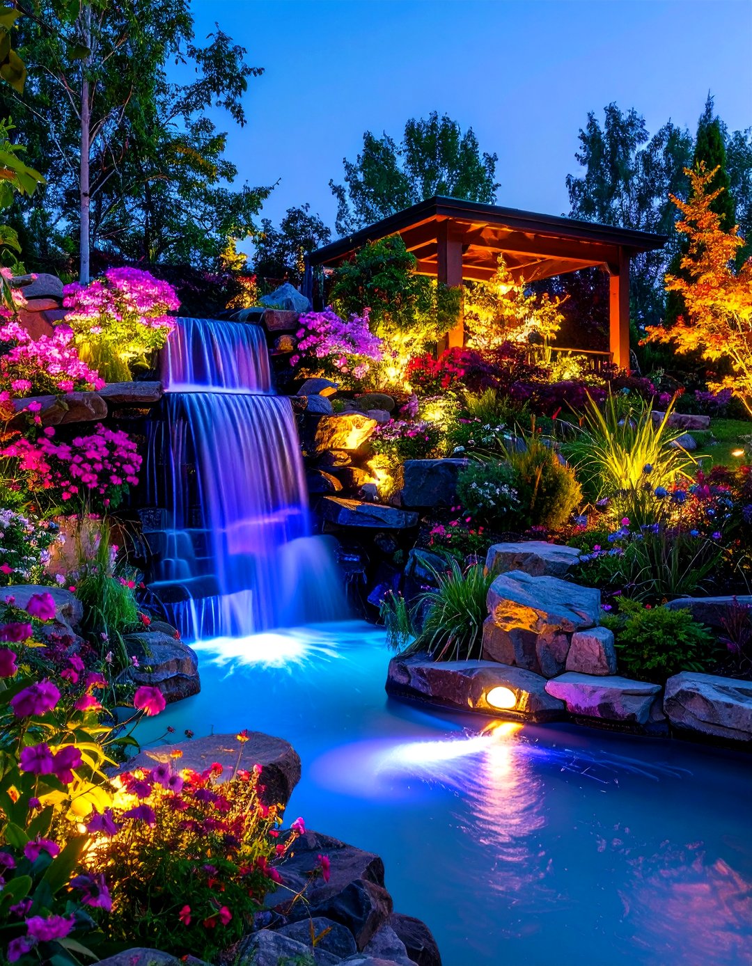 24 Pondless Waterfall Ideas for Backyard Water Features - Too Much Time