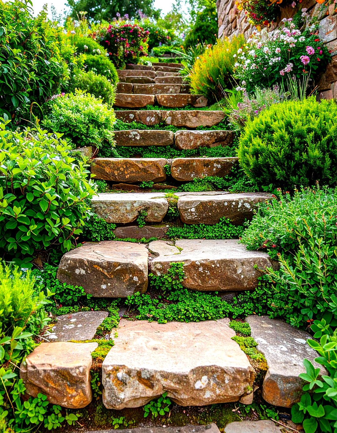 24 Flagstone Steps: Timeless Stone Steps for Pathways - Too Much Time