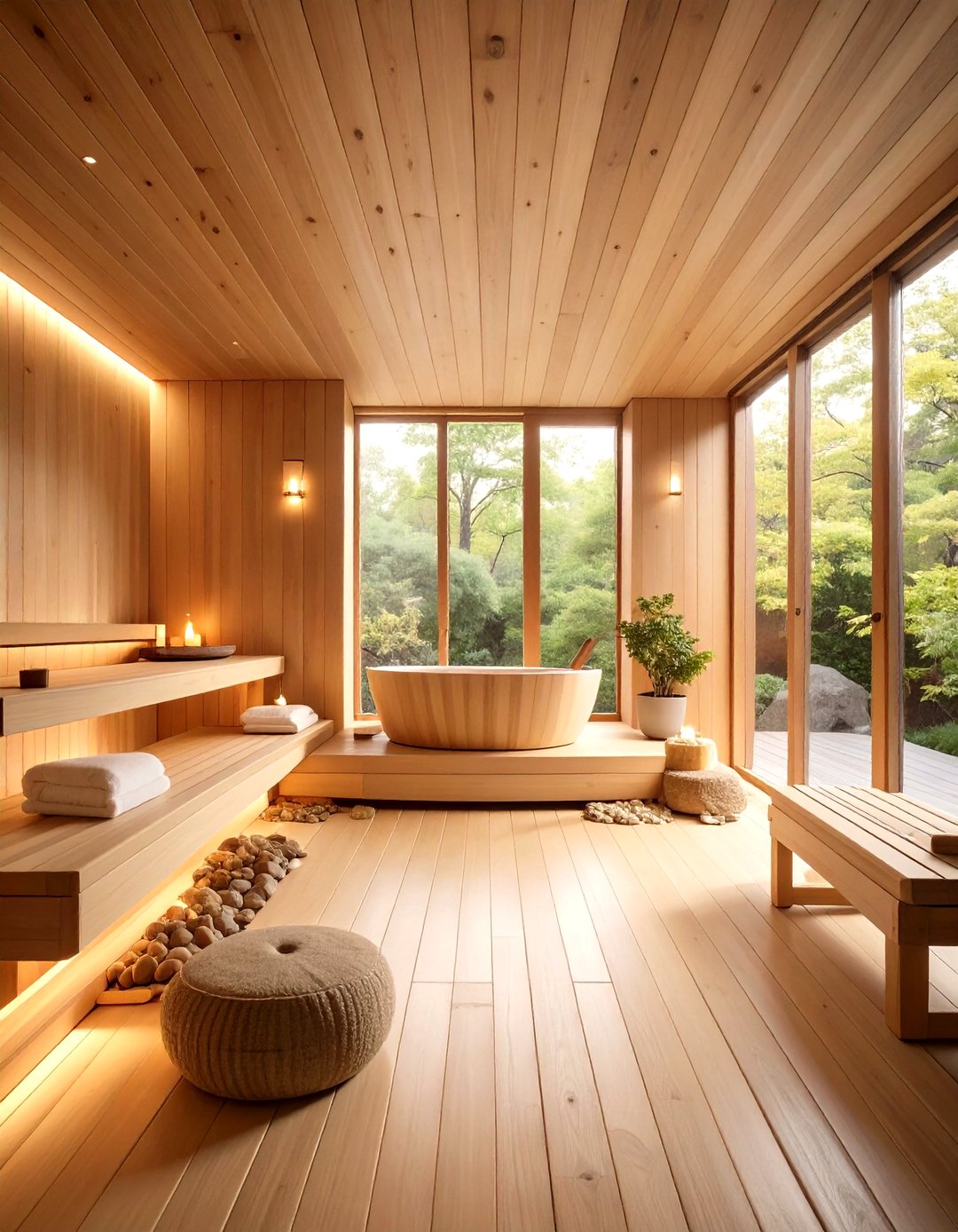 24 Sauna Room Design Ideas: Spa-like Warmth and Steam - Too Much Time