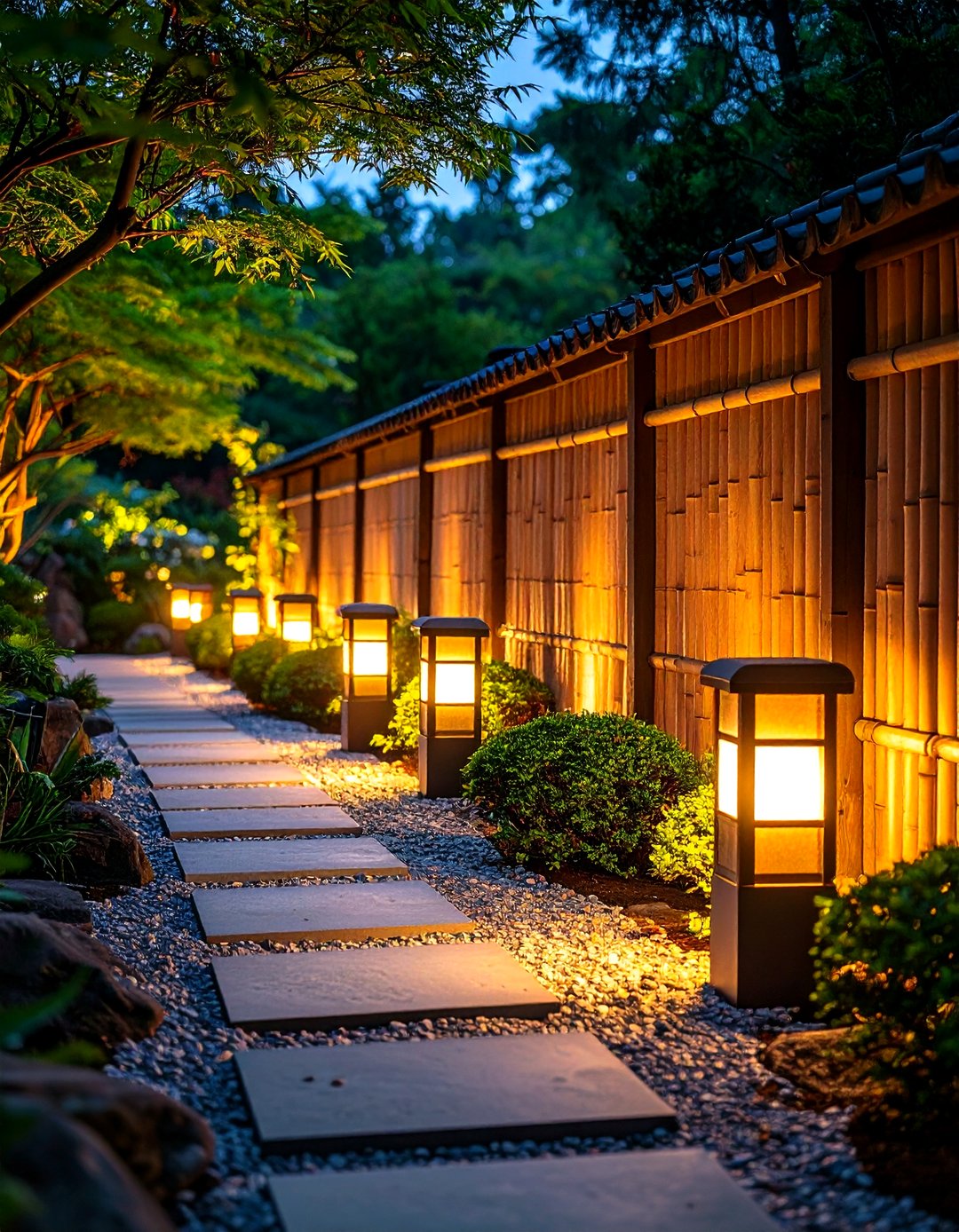 24 Fence Lighting Ideas for Better Night Visibility - Too Much Time