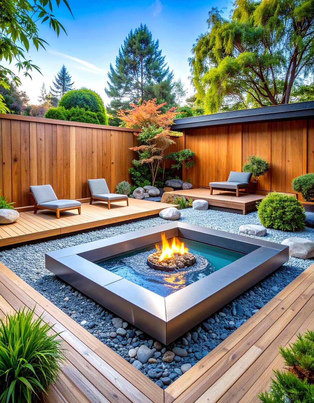 24 Sunken Fire Pit Ideas to Elevate Outdoor Dining - Too Much Time