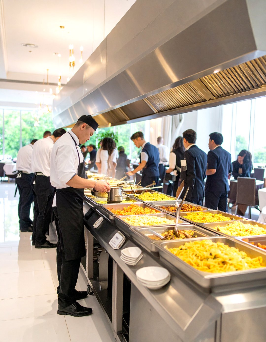 24 Wedding Buffet Ideas for Seamless Reception Tables - Too Much Time