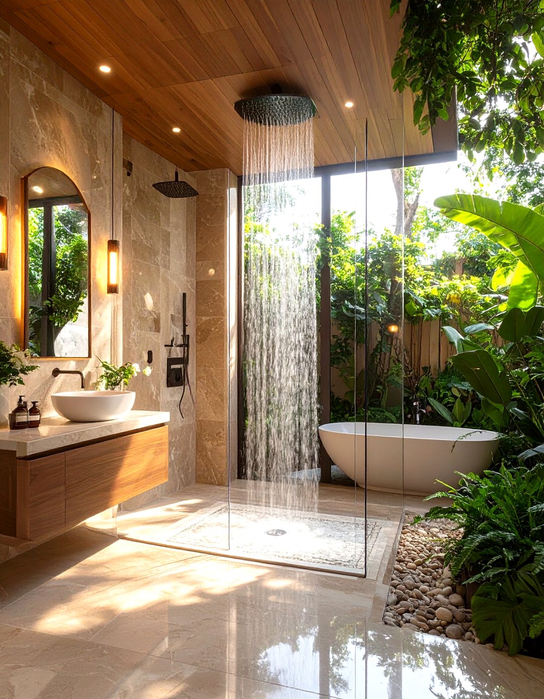 24 Brown Granite Bathroom Ideas to Upgrade Spaces Today - Too Much Time
