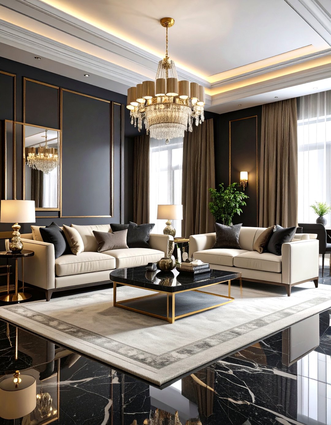 24 Grey and Cream Living Room Ideas: Chic Neutrals - Too Much Time