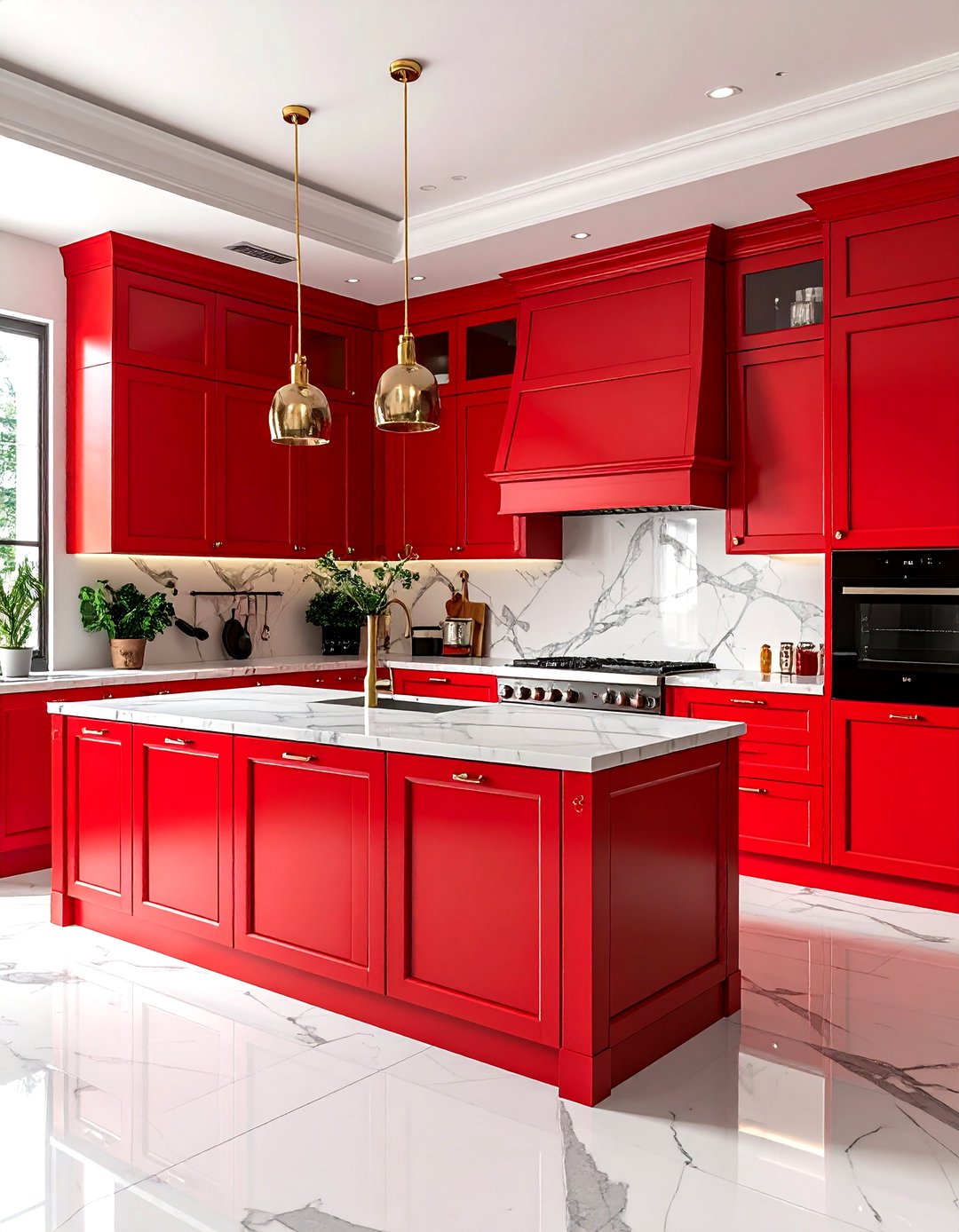 24 Red Kitchens for Bold, Stylish Kitchen Updates Now - Too Much Time