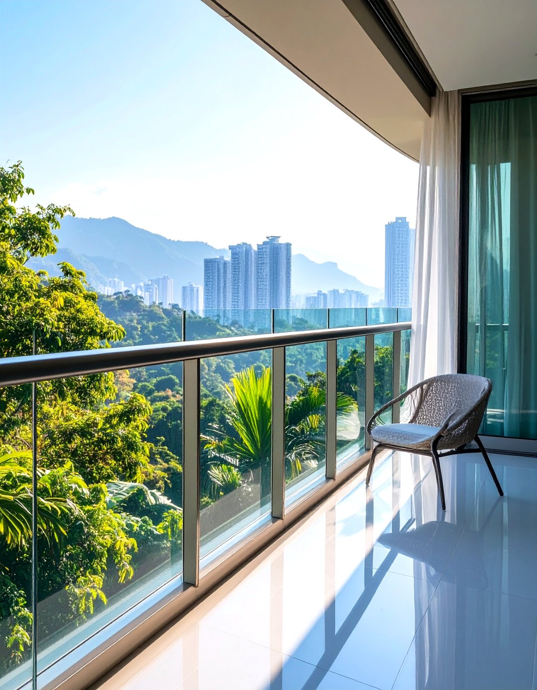 24 Glass Balcony Design Ideas: for Chic Outdoor Living - Too Much Time