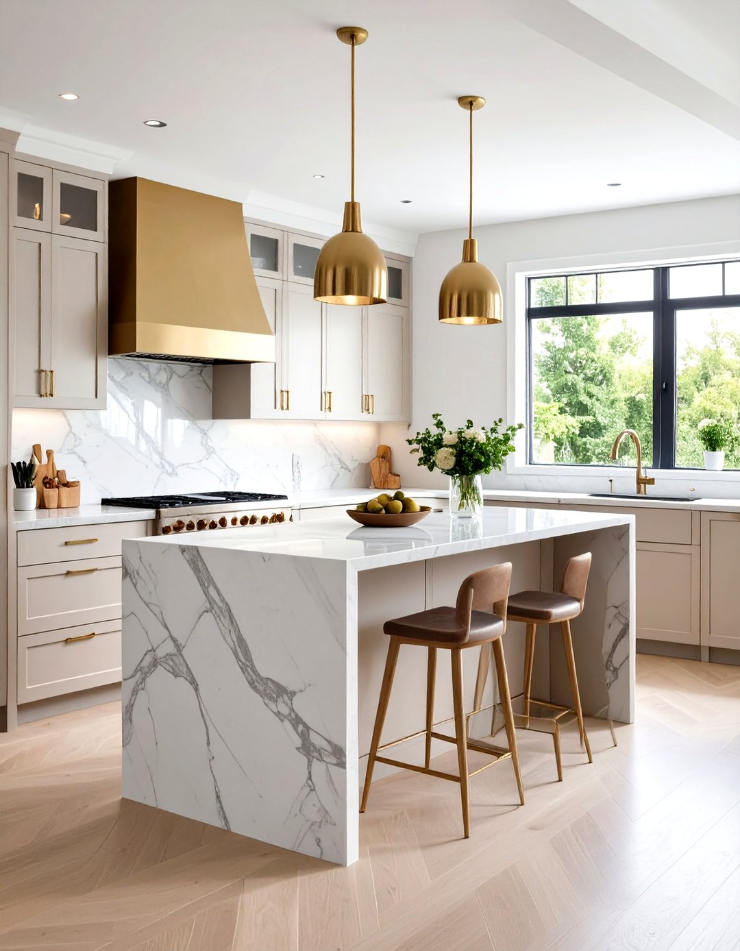 24 Marble Kitchen Island Ideas: Luxe Work Zones Chic - Too Much Time