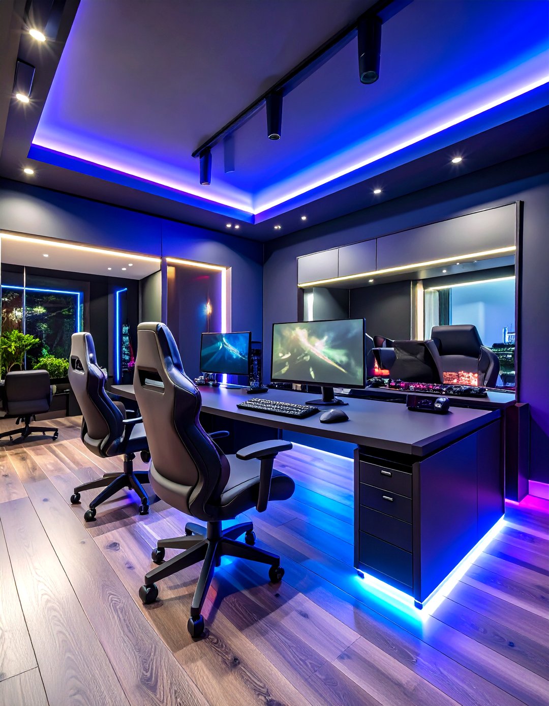 24 Black Gaming Room Ideas for a Sleek Play Space Today - Too Much Time