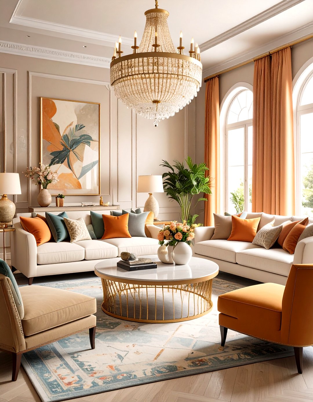 24 Grey and Cream Living Room Ideas: Chic Neutrals - Too Much Time