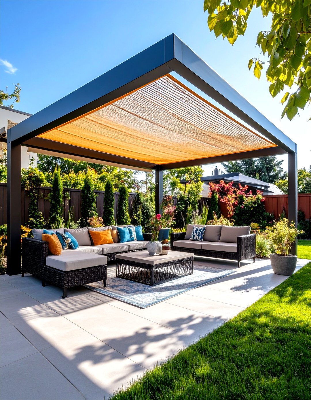 24 Pergola Roof Ideas for Weather Protection and Charm - Too Much Time