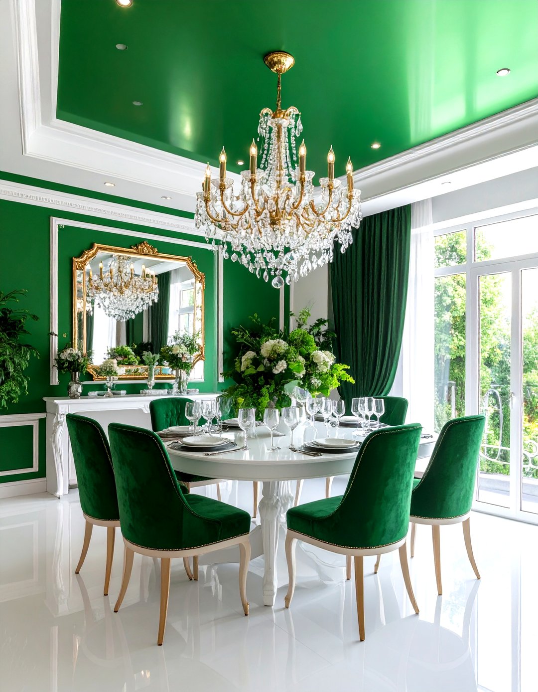 24 Green Ceiling Ideas to Brighten Kitchens and Baths - Too Much Time