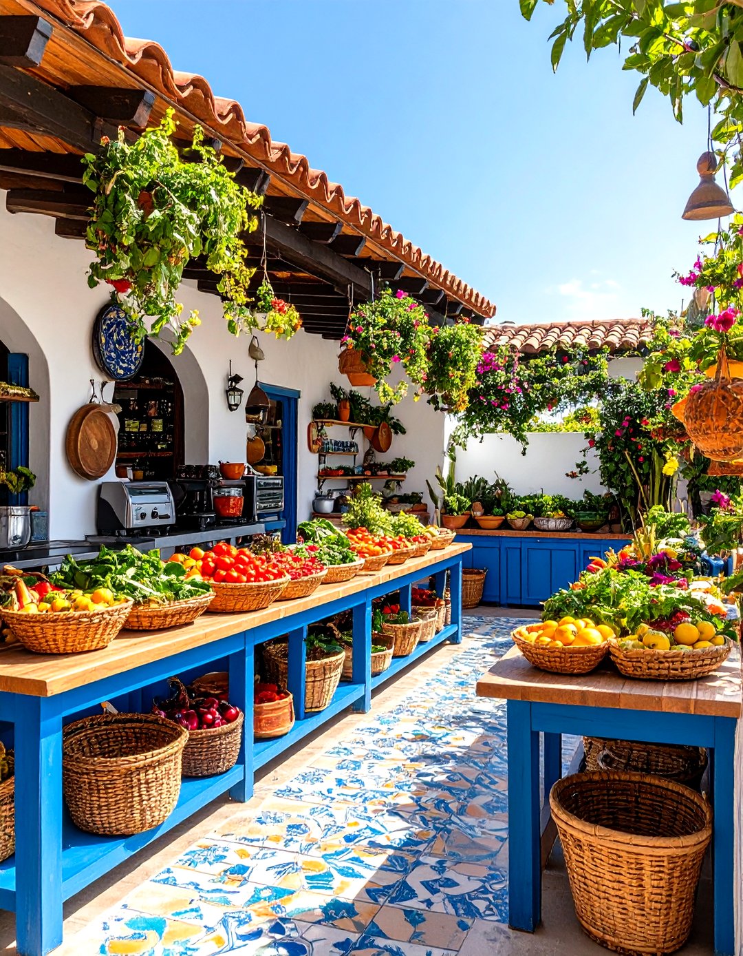 Mexican Food Outdoor Seating