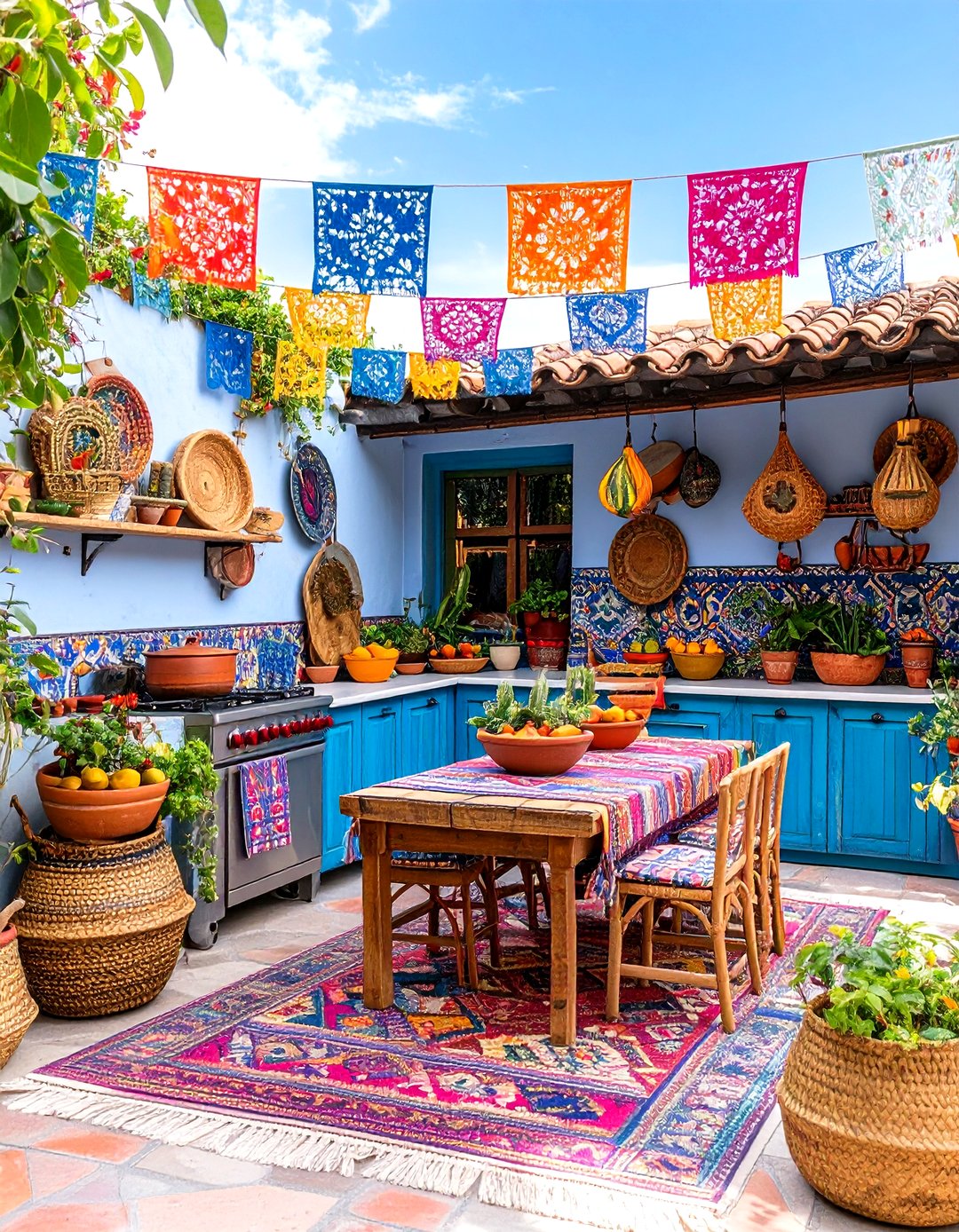 Mexican Food Outdoor Seating