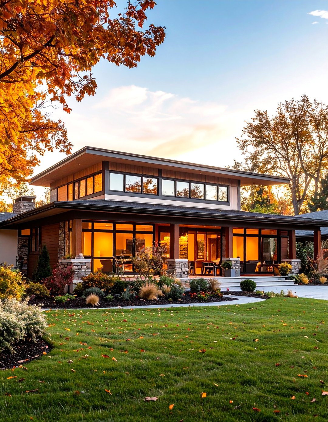 24 Ideas for Ranch-style Home Exteriors for Curb Appeal - Too Much Time