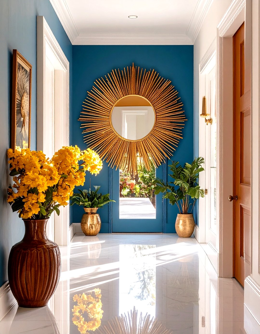 24 Hallway Mirror Ideas: Reflective Accents for Halls - Too Much Time