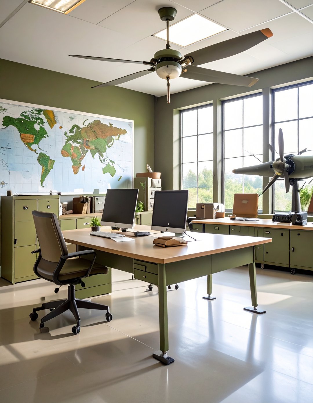 24 Man Cave Office Ideas for a Productive Workspace - Too Much Time