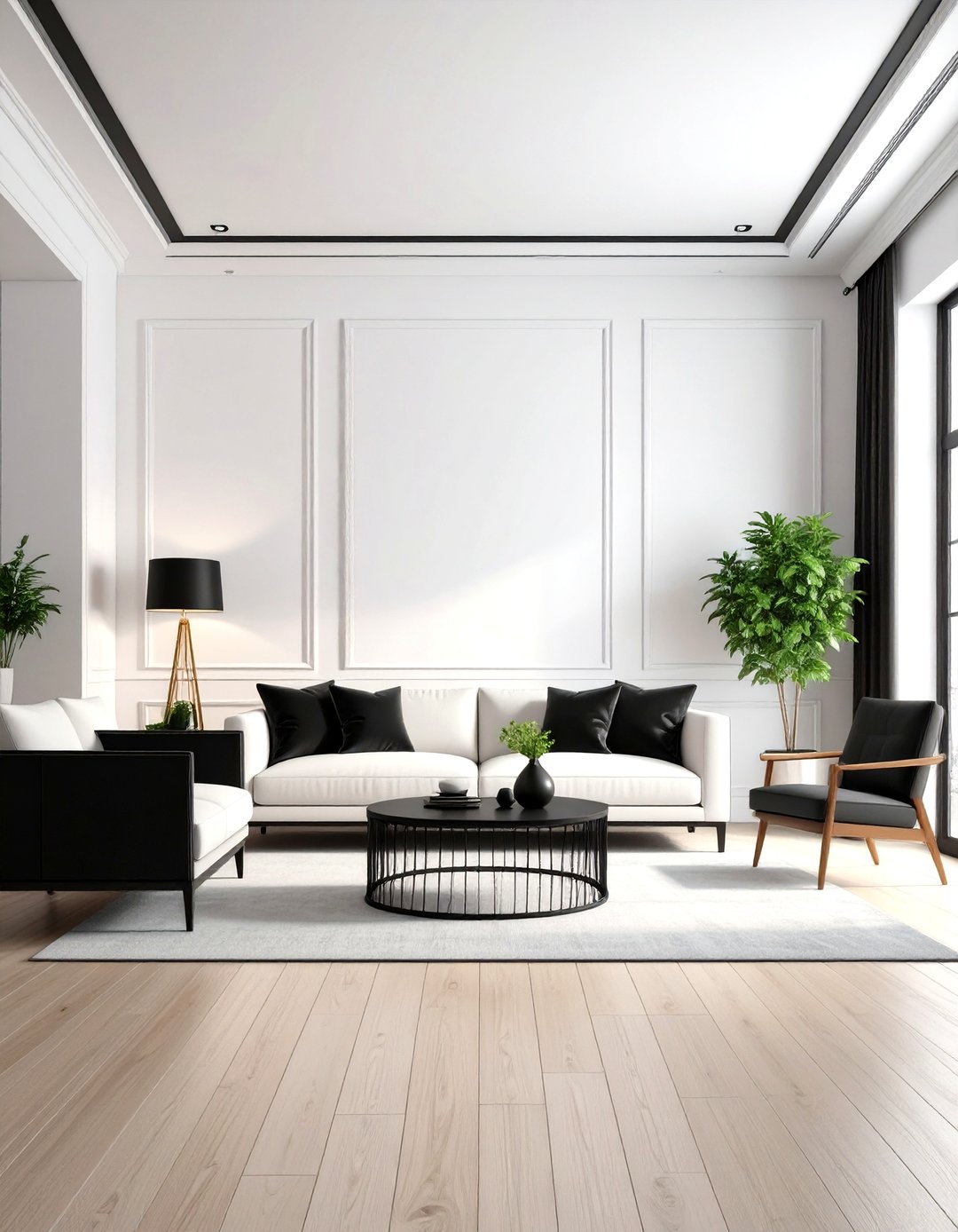 24 Black Trim Interiors Ideas to Elevate Spaces Now - Too Much Time