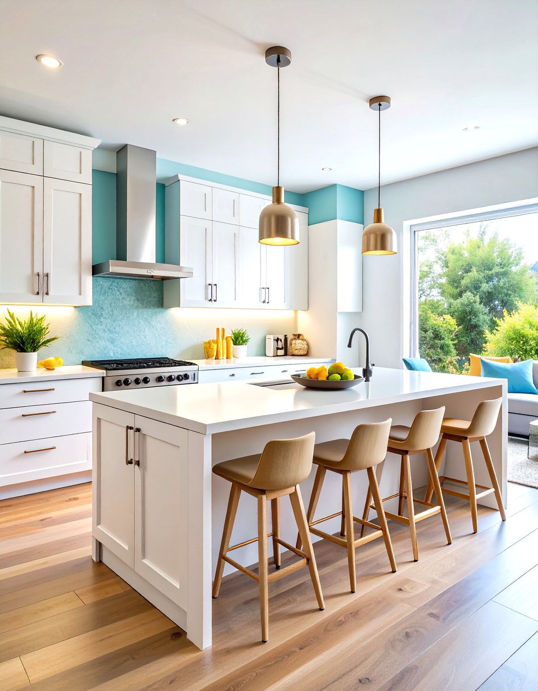 24 Open Kitchen Ideas for Airy, Social Cooking Zones - Too Much Time