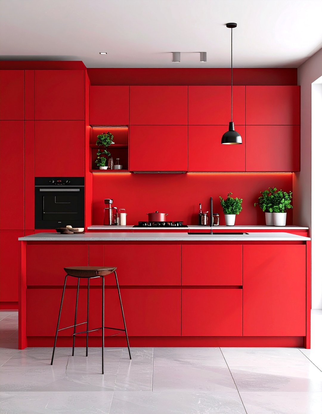 24 Red Kitchens for Bold, Stylish Kitchen Updates Now - Too Much Time