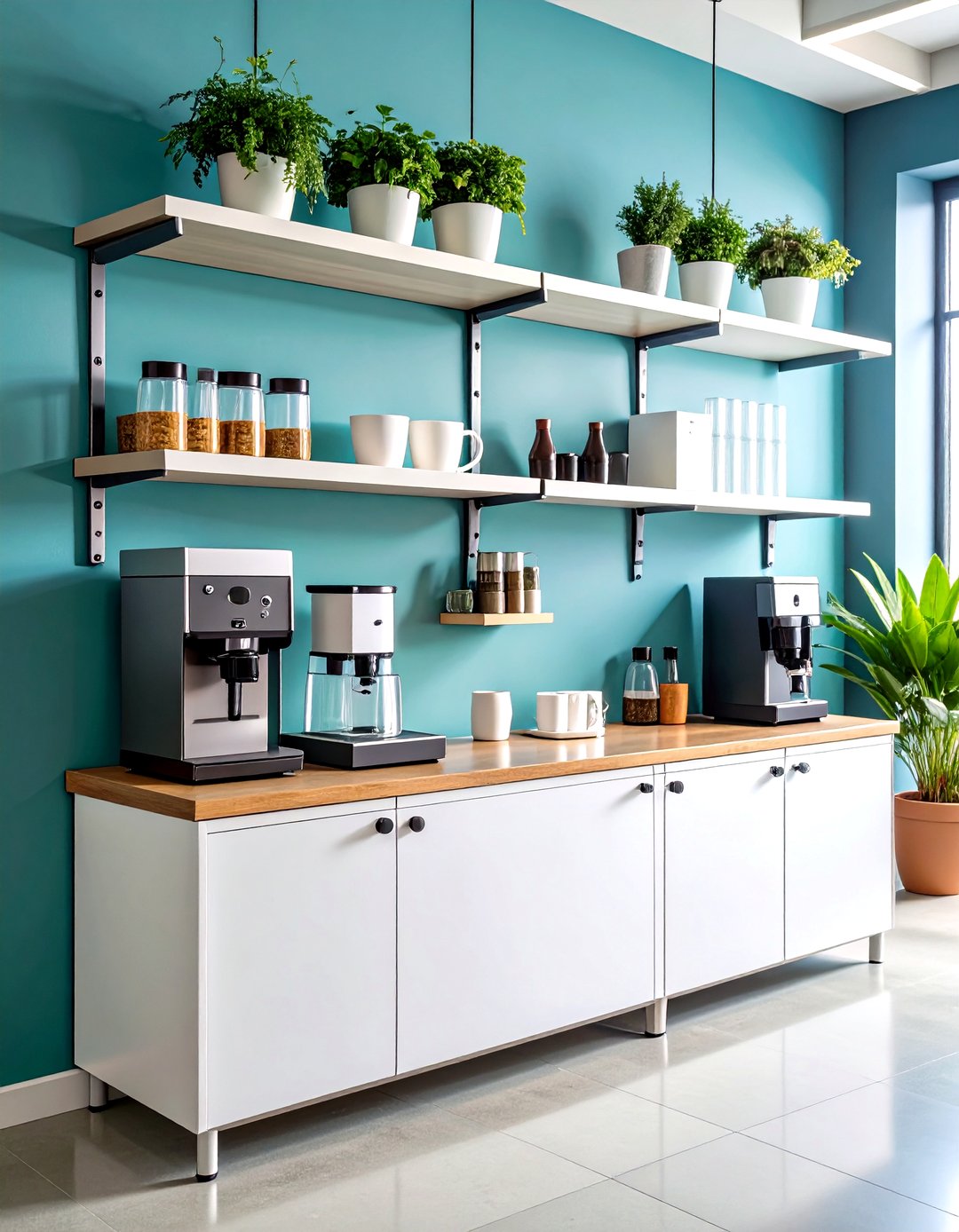 24 Office Coffee Station Ideas: Desk-friendly Layouts - Too Much Time
