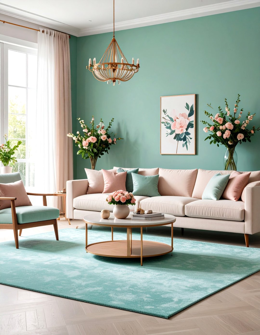 24 Green Carpet Living Room Ideas with Cozy Textures - Too Much Time