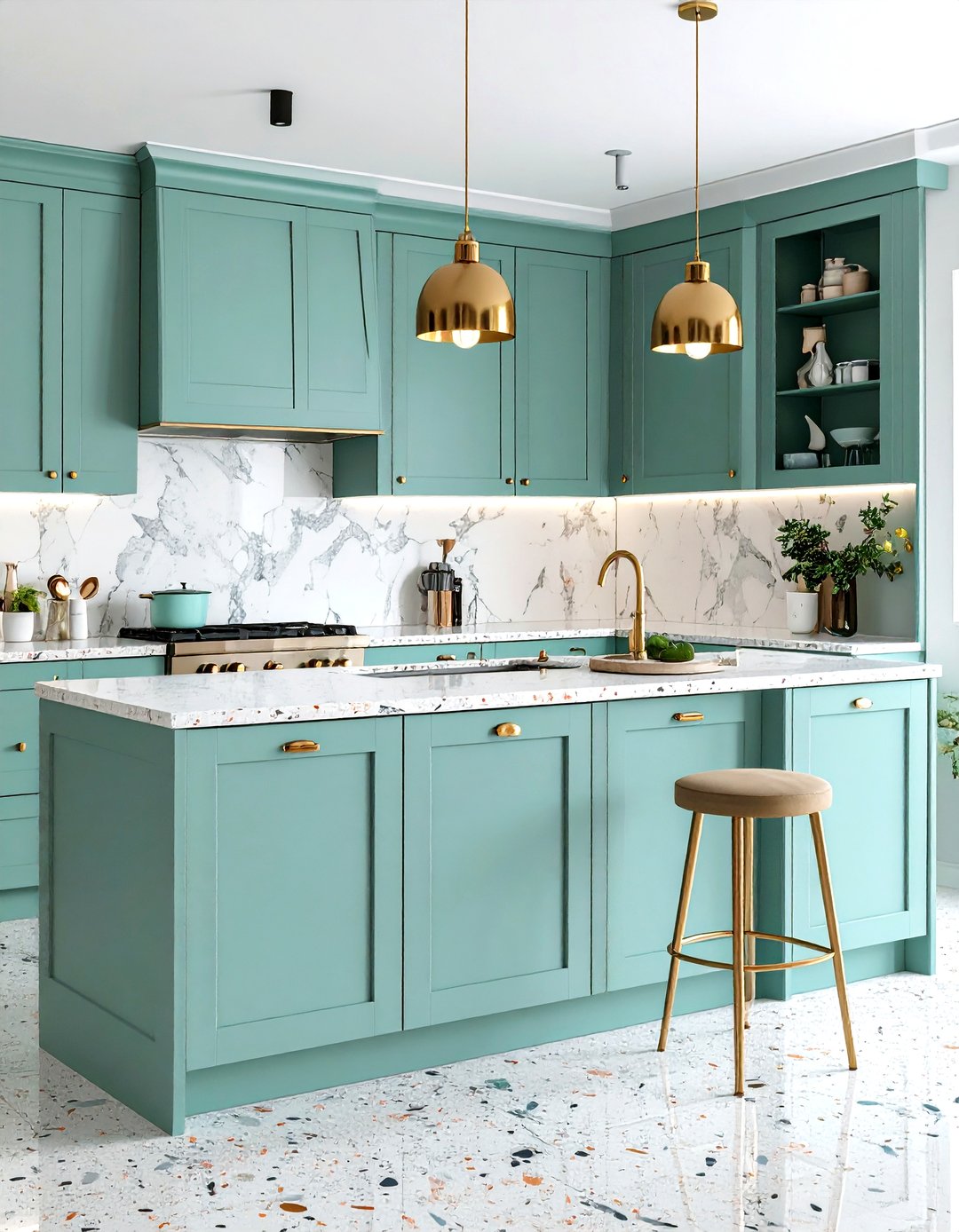 24 Mint Green Kitchen Ideas: Refreshing Color Schemes - Too Much Time