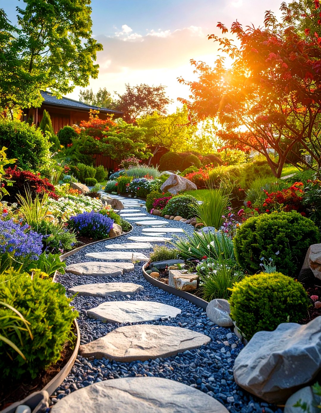 24 Sloped Walkway Ideas for Outdoor Paths and Steps - Too Much Time