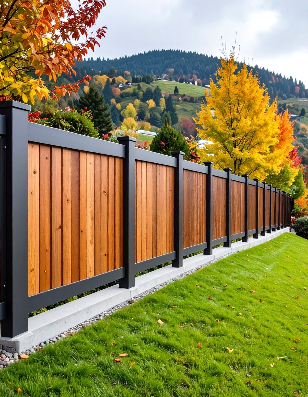 24 Metal and Wood Fence Ideas for Durable, Stylish Boundaries - Too ...