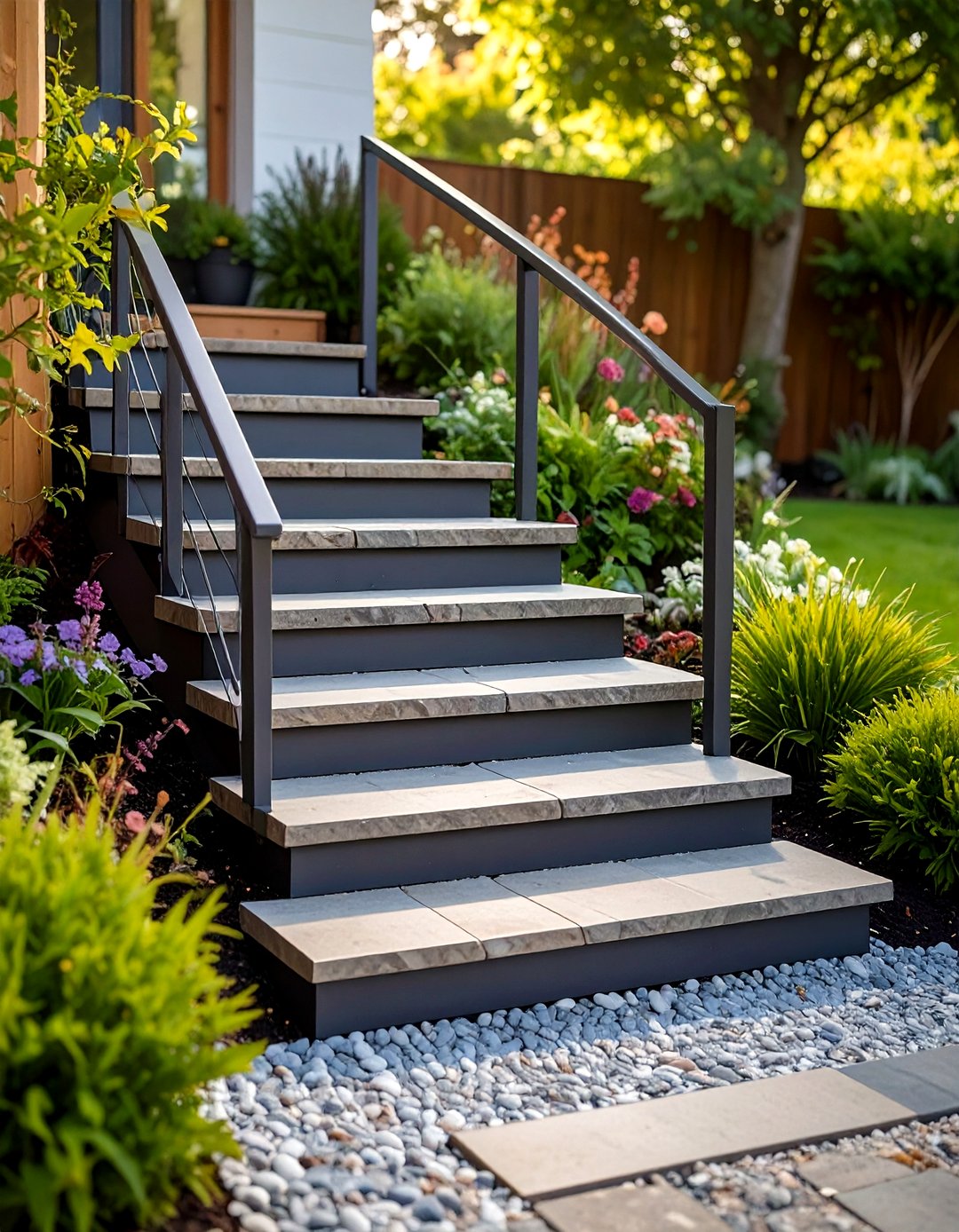 24 Flagstone Steps: Timeless Stone Steps for Pathways - Too Much Time
