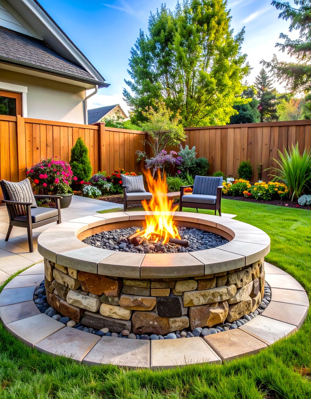 24 Rustic Fire Pit Ideas for Cozy Outdoor Gatherings - Too Much Time