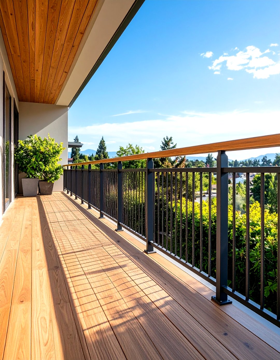 24 Balcony Railing Design Ideas: Safe Balcony Features - Too Much Time