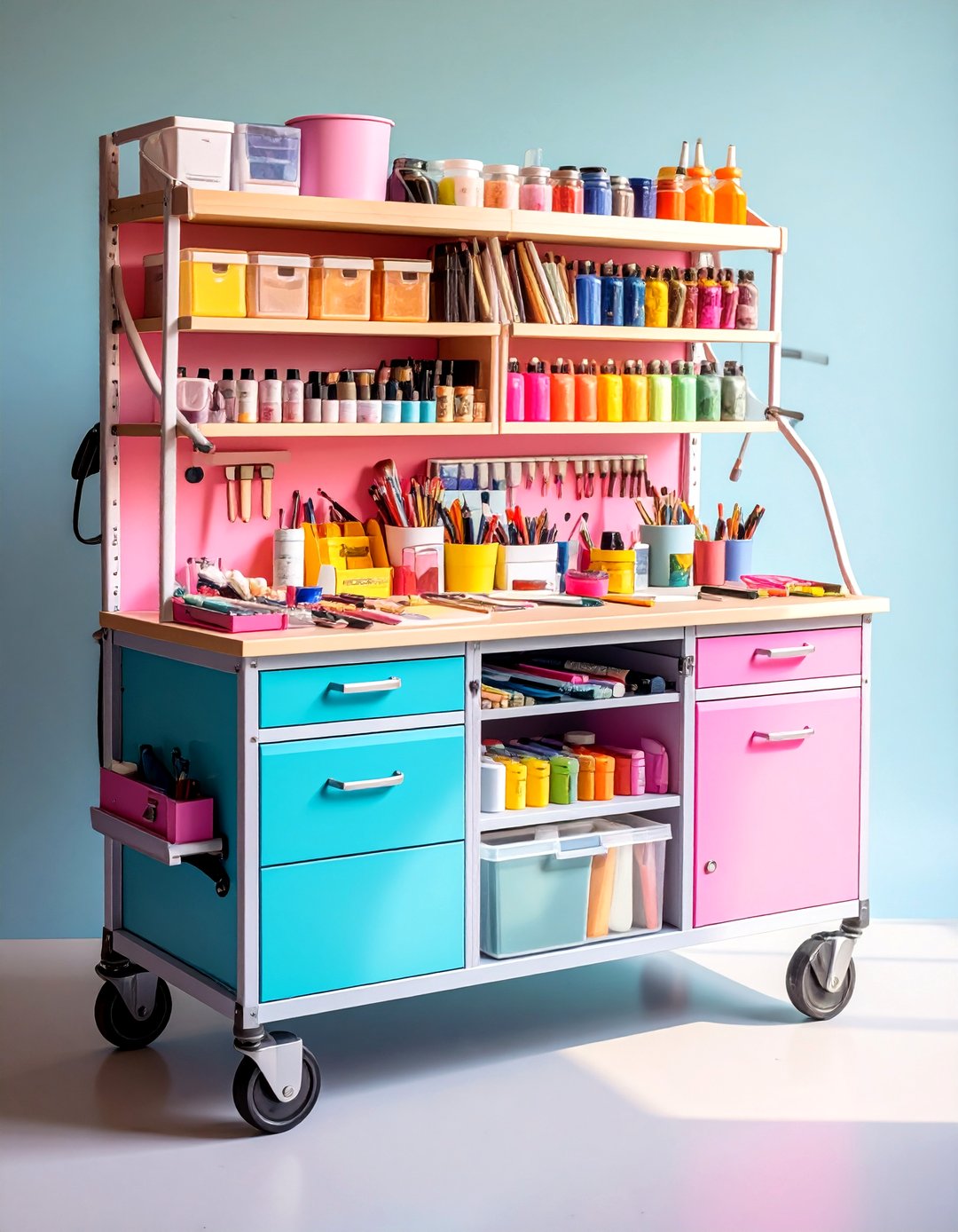 24 Art Room Ideas for Creative, Organized Spaces Today - Too Much Time