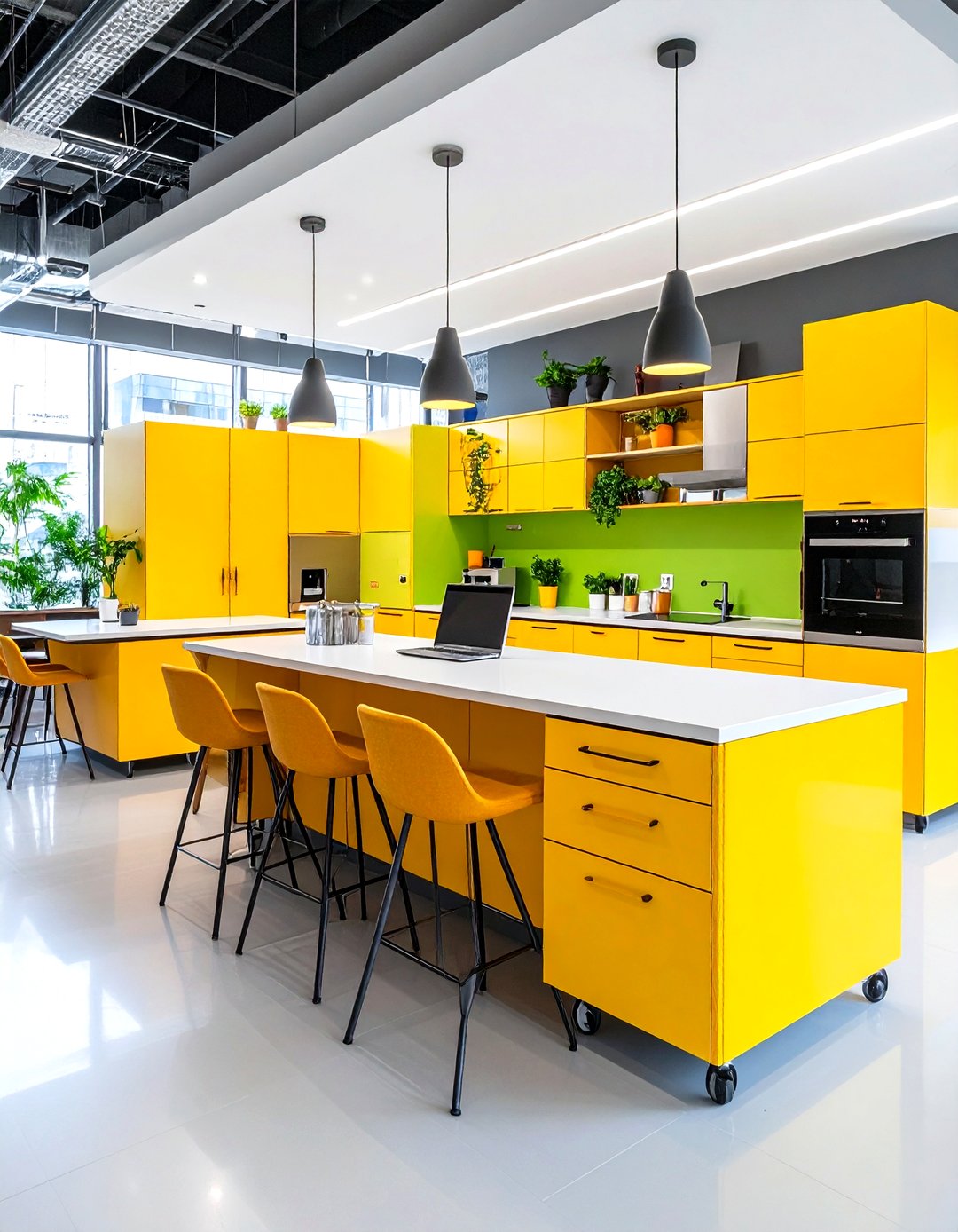 24 Office Kitchen Ideas for More Organization and Style - Too Much Time