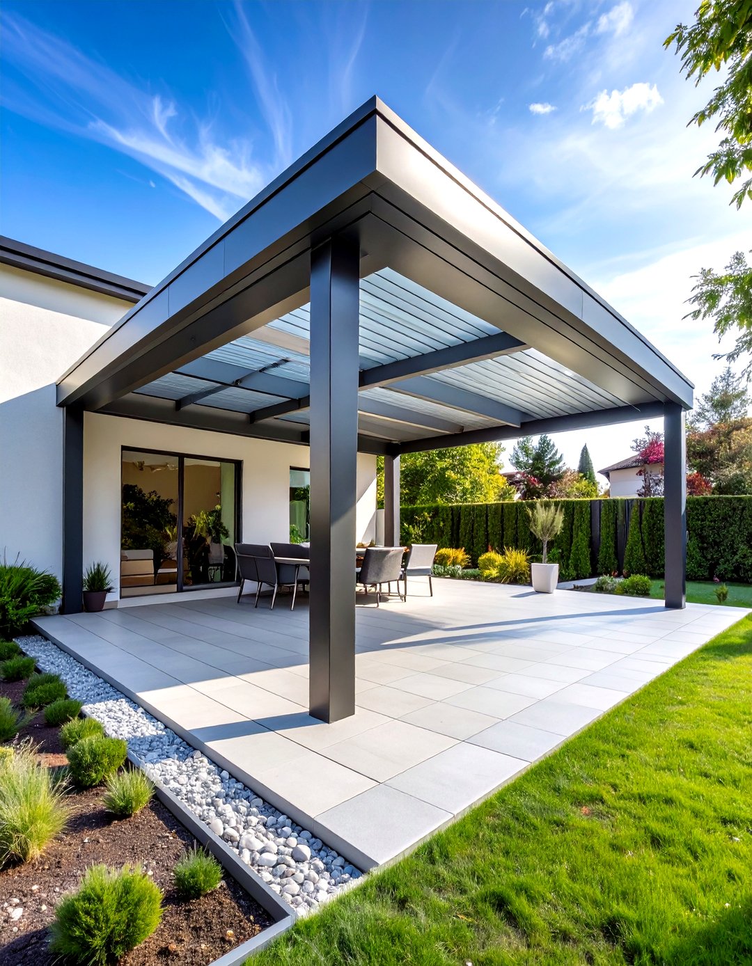 24 Covered Walkway Ideas for An Inviting Exterior Walk - Too Much Time