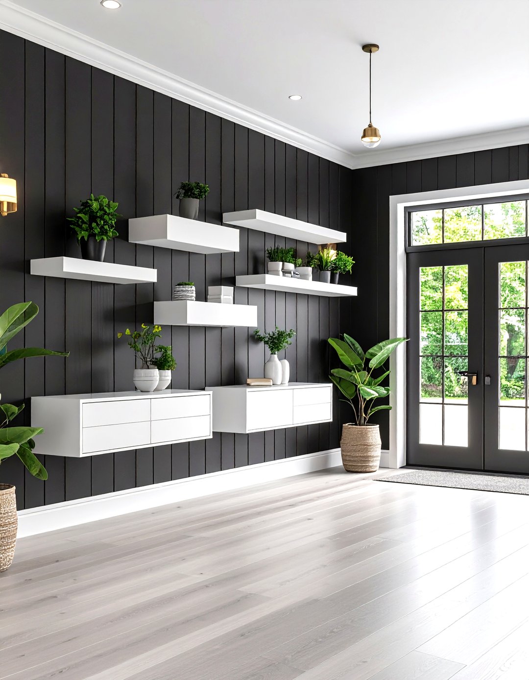 24 Shiplap Wall Entryway Ideas to Welcome Guests Now - Too Much Time