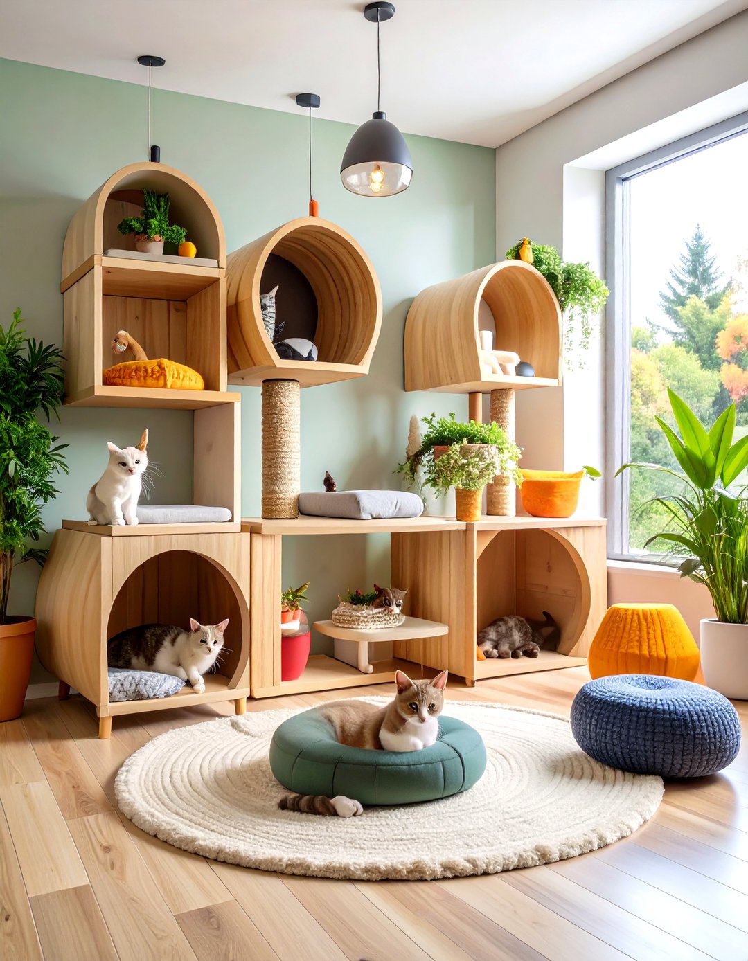 24 Cat Room Ideas to Create Cozy, Cat-friendly Spaces - Too Much Time
