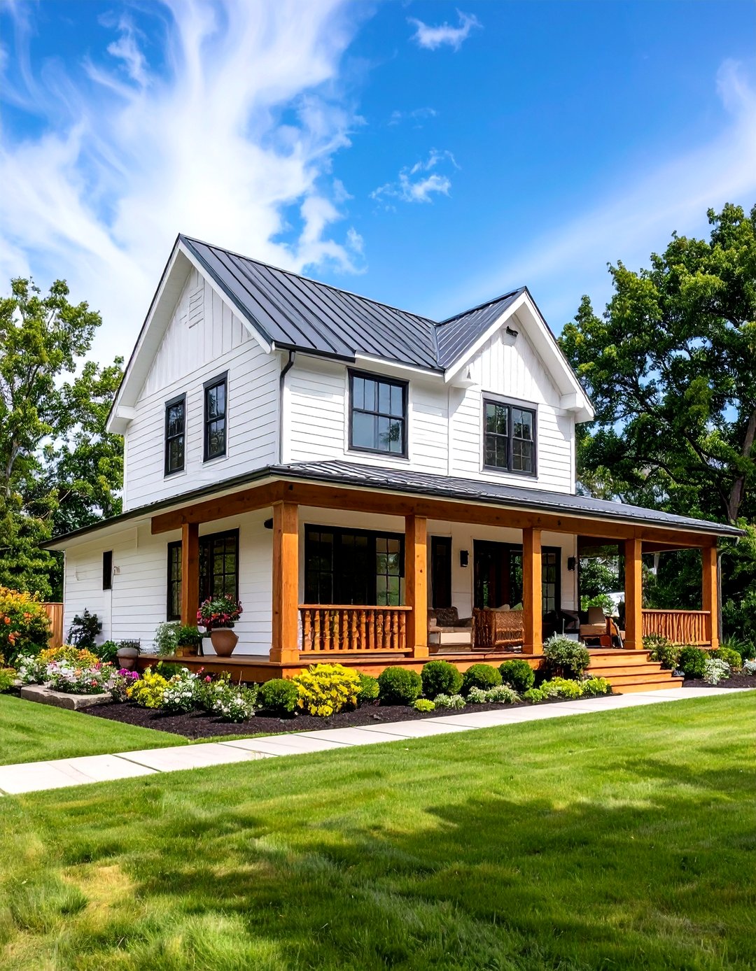 24 Aesthetic House Exterior Ideas for Curb Appeal Today - Too Much Time