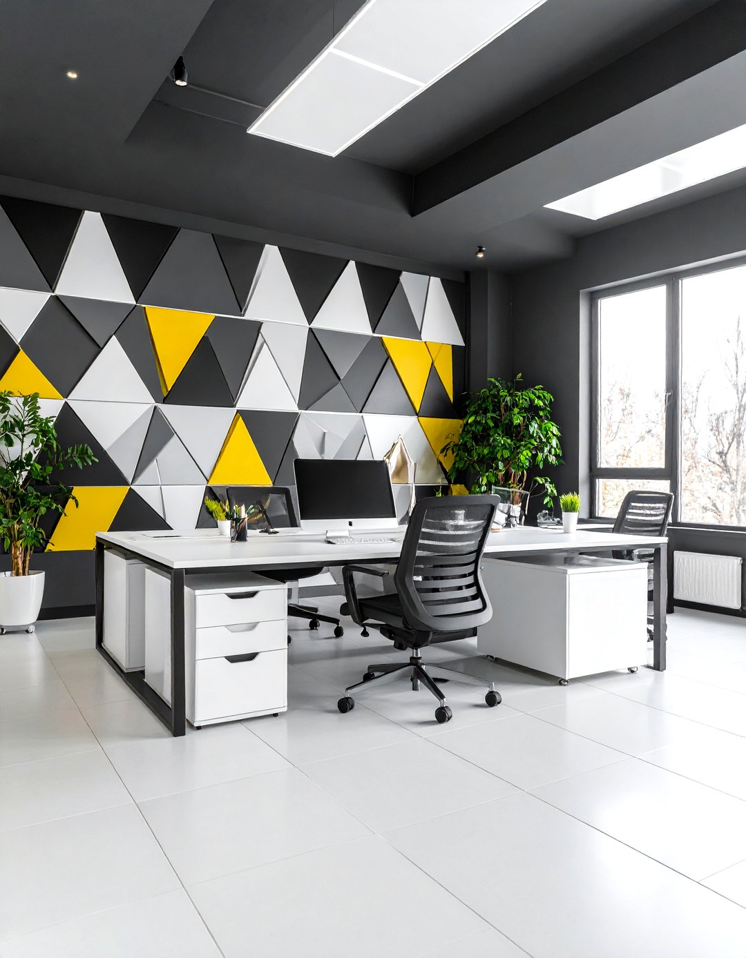 24 Office Wallpaper Ideas to Elevate Your Workspace - Too Much Time