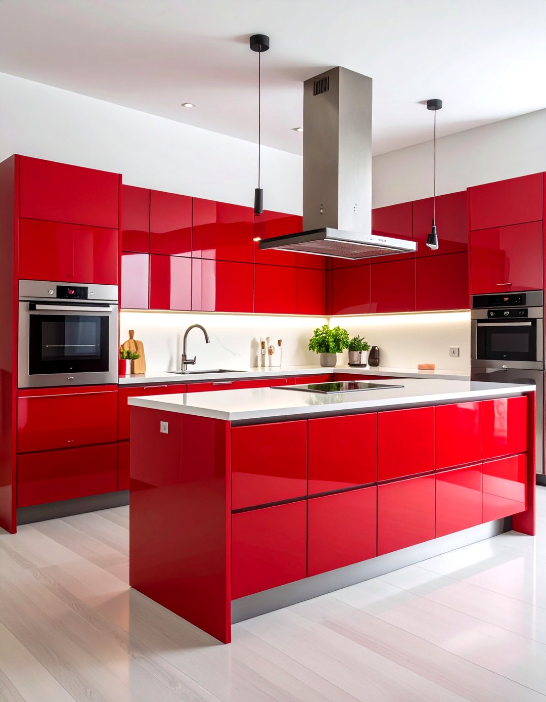 24 Red Kitchens for Bold, Stylish Kitchen Updates Now - Too Much Time