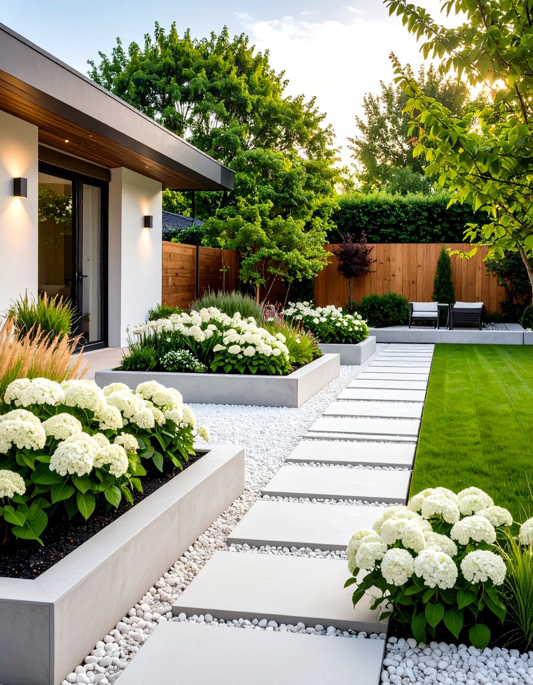 24 White Garden Design Ideas - Too Much Time