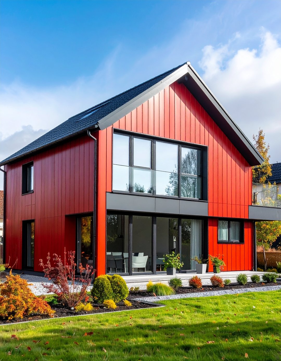 24 Red Home Exterior Ideas to Boost Curb Appeal Today. - Too Much Time