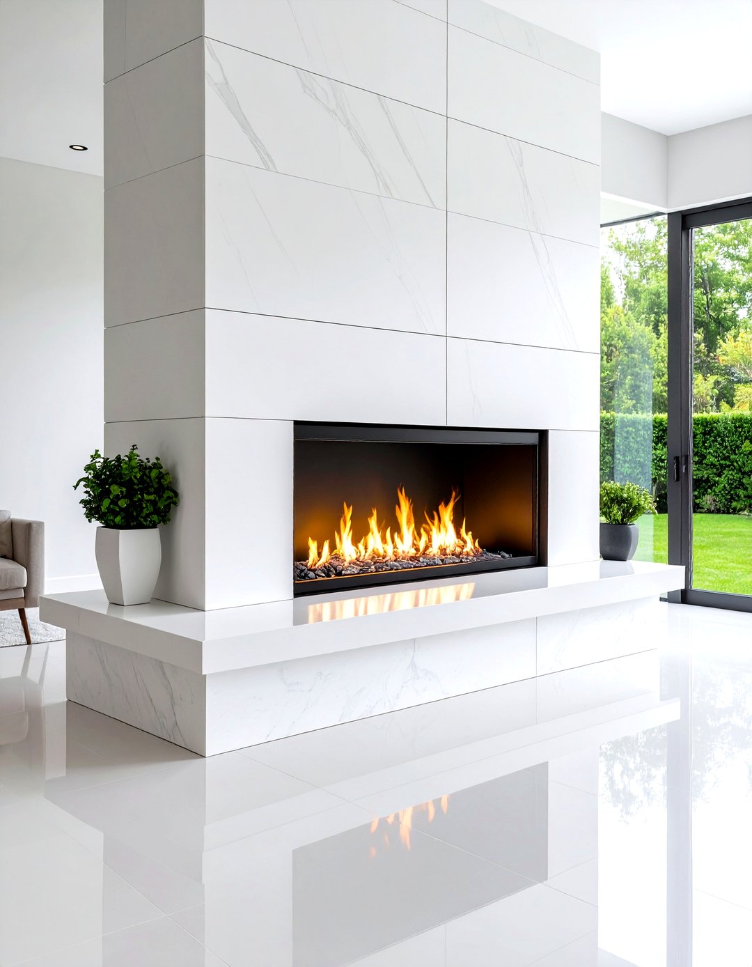 24 White Fireplace Ideas to Warm Your Cozy Space Today - Too Much Time