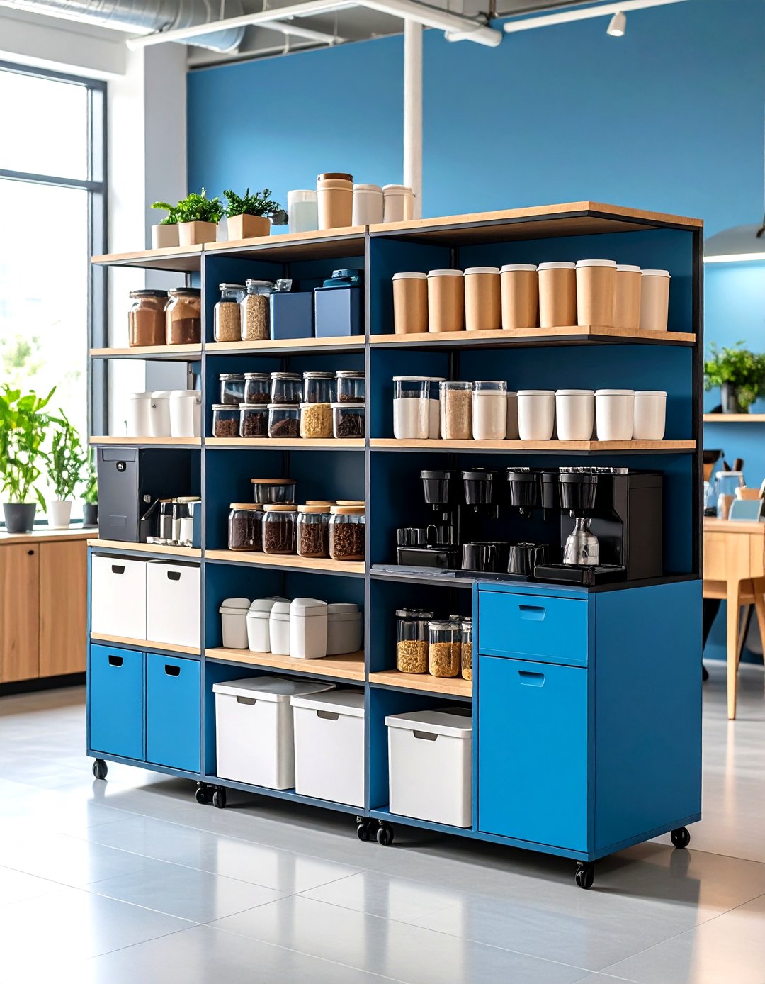 24 Office Coffee Station Ideas: Desk-friendly Layouts - Too Much Time